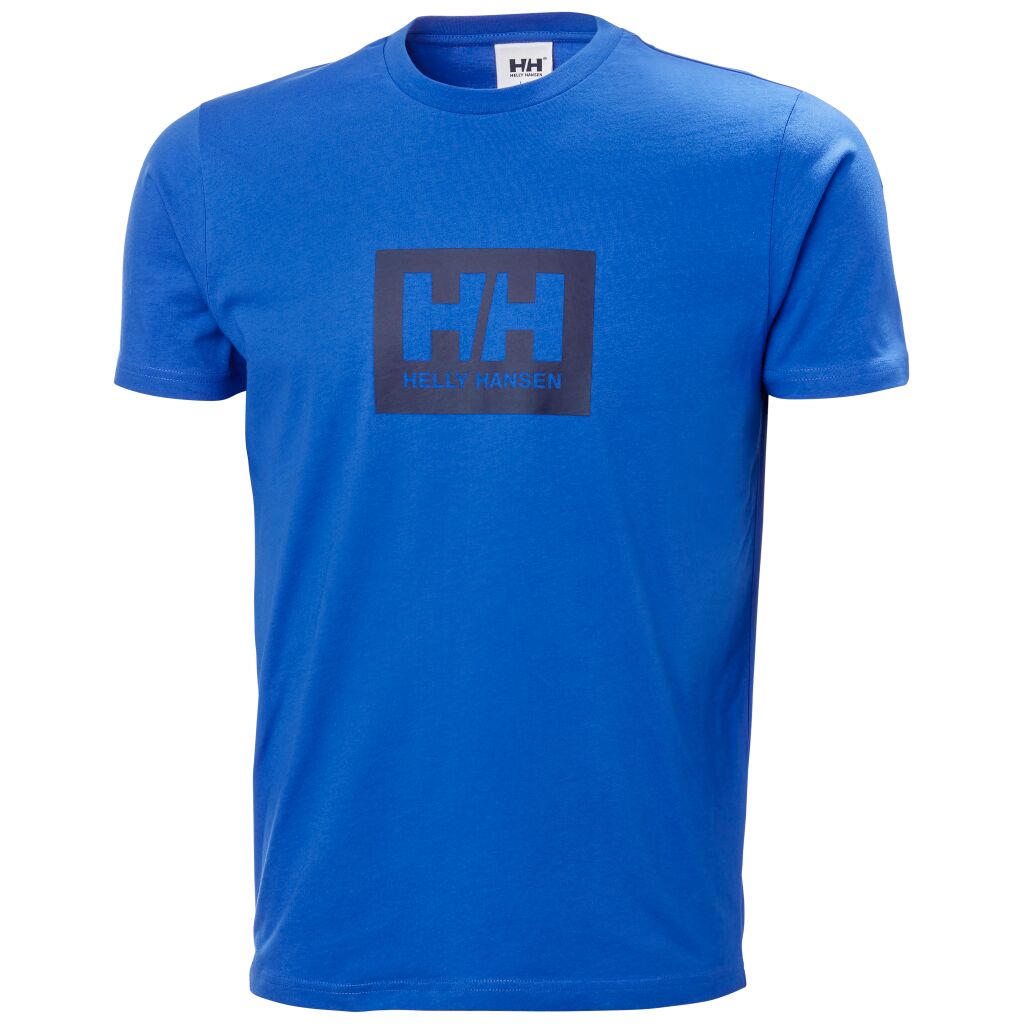 Helly Hansen HH Box Tee - miesten t-paita (sininen) | Budget Sport